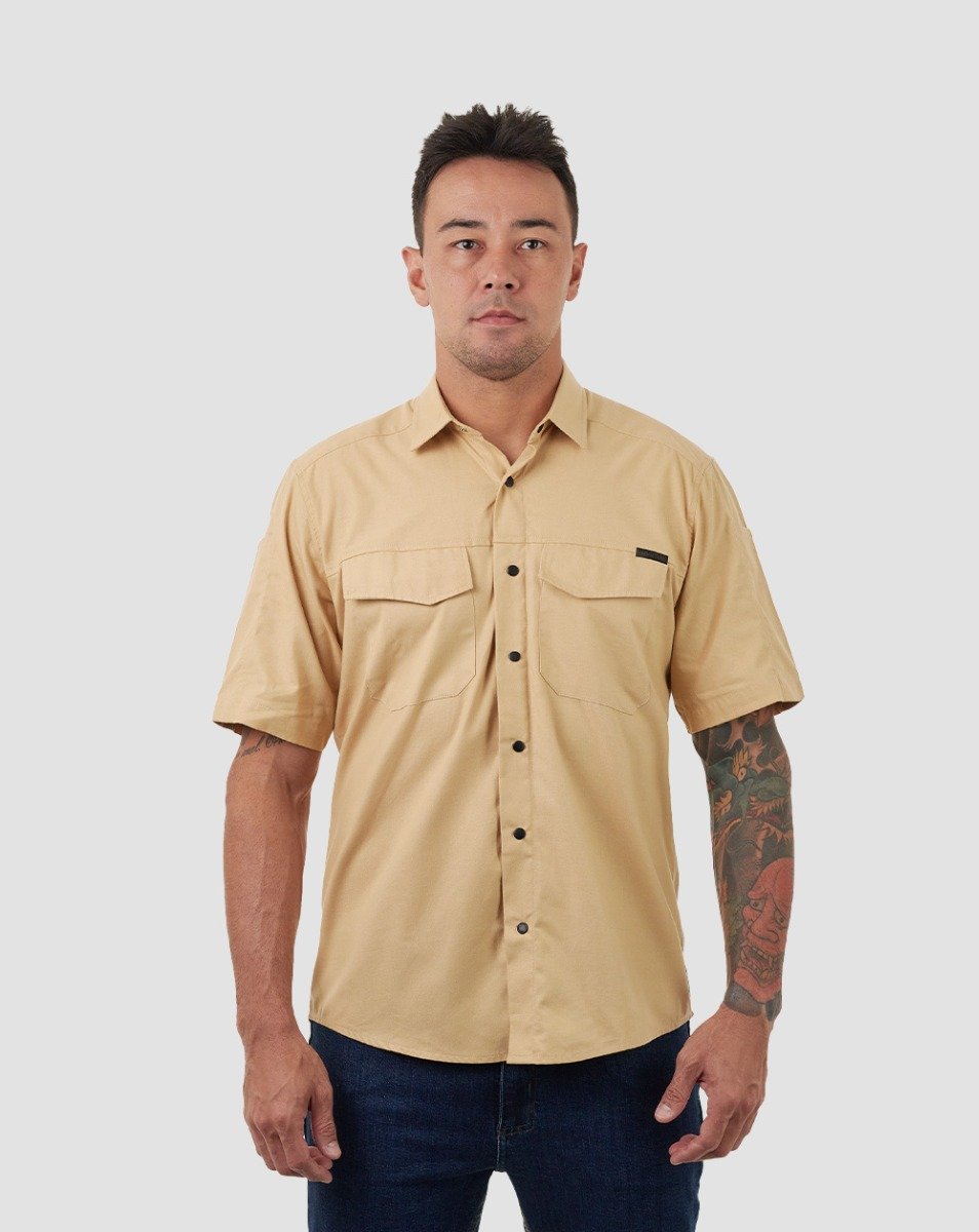 Camisa Tática Alpha – Invictus - Preto