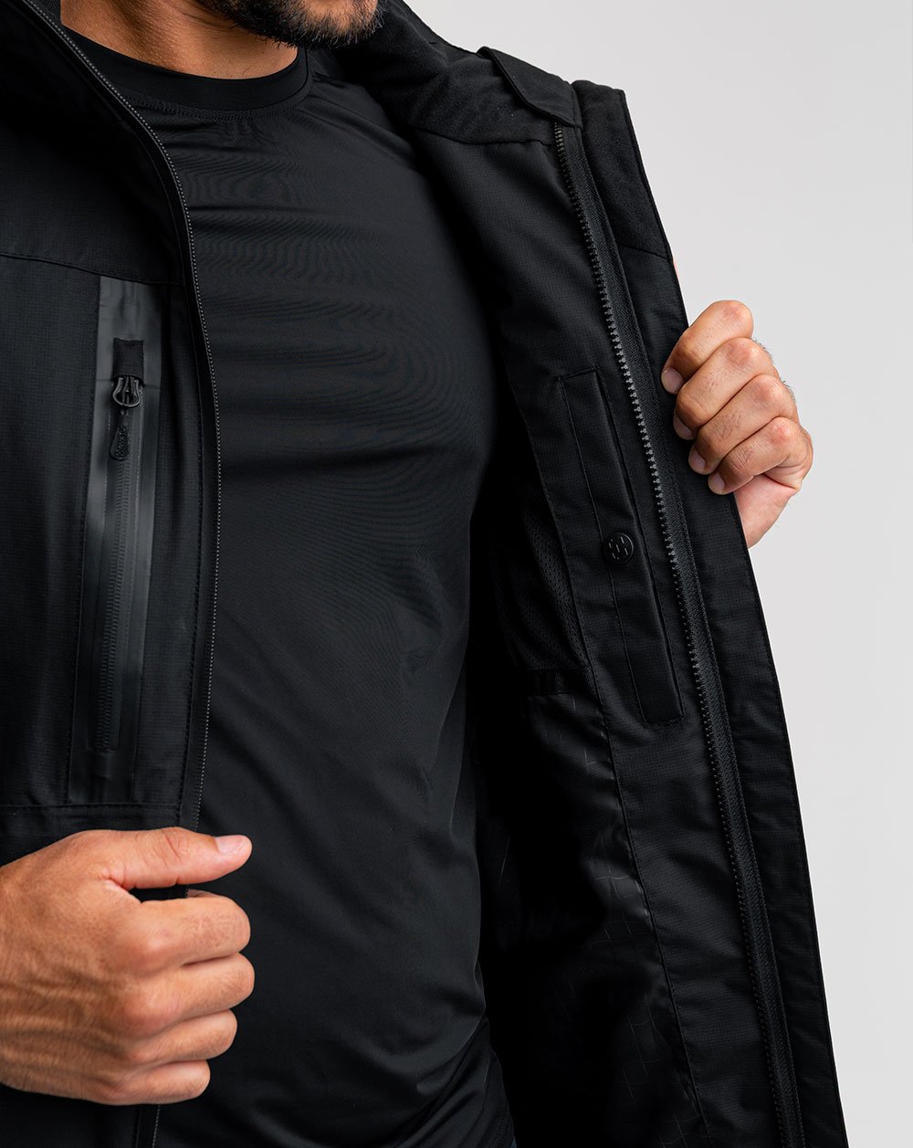 Jaqueta Rain 3.0 Masculina - Invictus - PRETO
